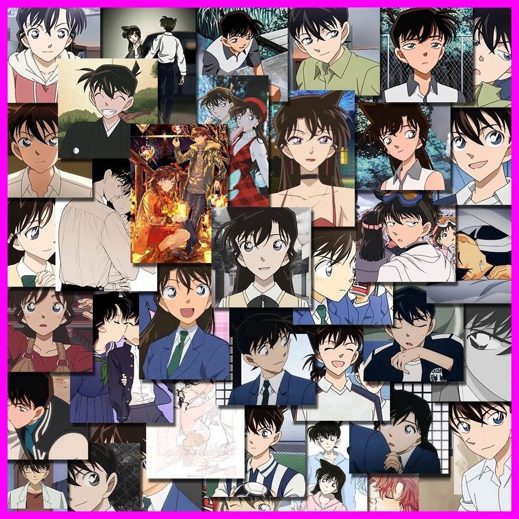 Sticker Detective Conan (54 Sheets) Mouri Ran Kudo Shinichi Kudo ...