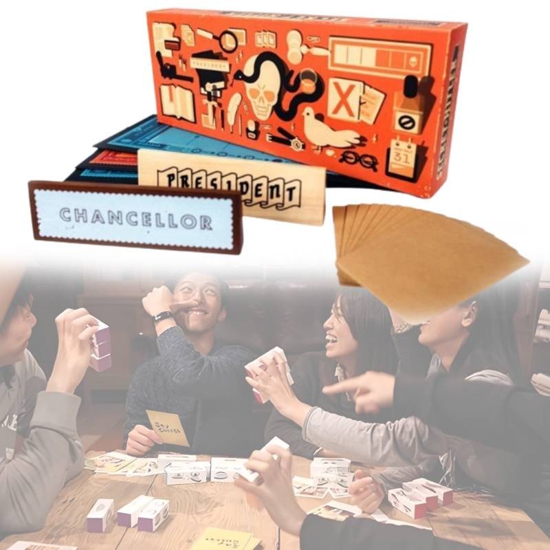 Long Secret Hitler Box Strategic Party Game In English For Development ...