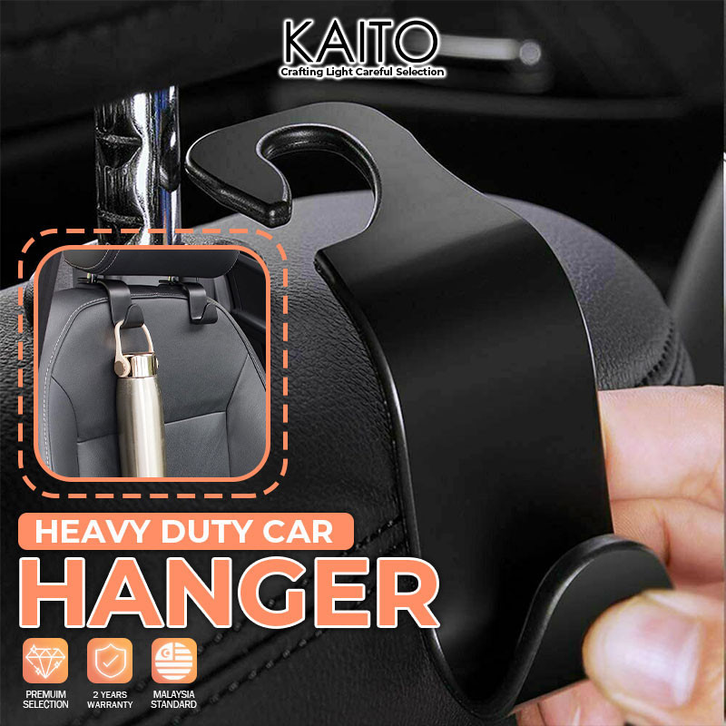 Car Hanger Single Hold Hanger Strong Bears Capacity Vehicle Back Seat ...