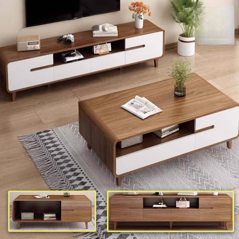 Lumi 1.2m-2.0m Simple Cabinet Room Lum Living Modern TV Coffee Table ...