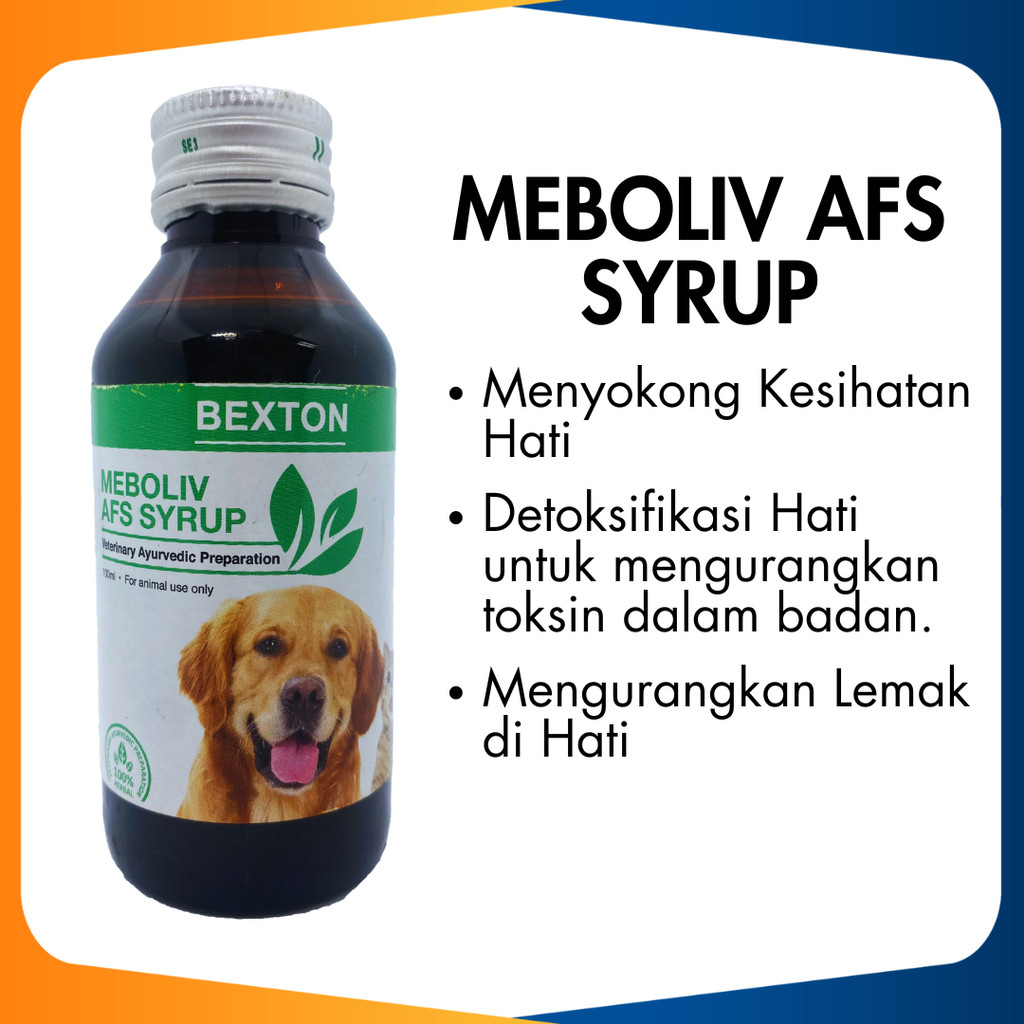 [100ml] BEXTON MEBOLIV AFS SYRUP | Untuk Fungsi Metabolik & Hati yang ...