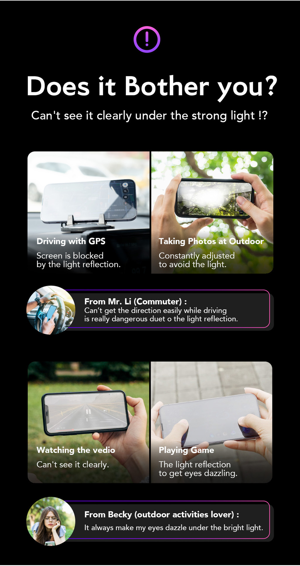 Hoda (Flagship) Anti-Reflection Full Coverage Screen Protector - With ...