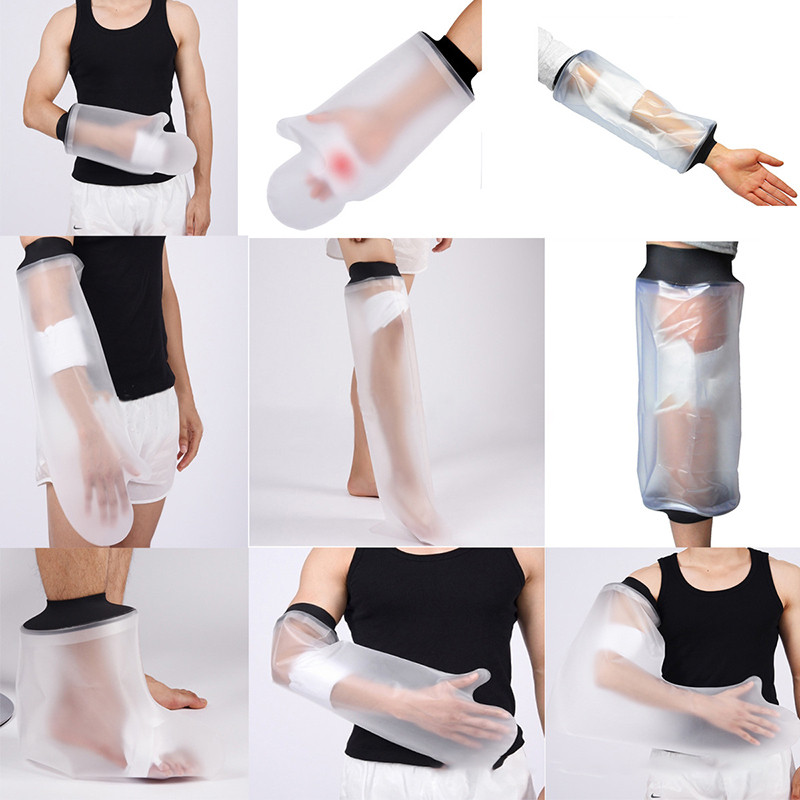 Waterproof Adult Sealed Cast Bandage Protector Wound Fracture Arm Leg ...