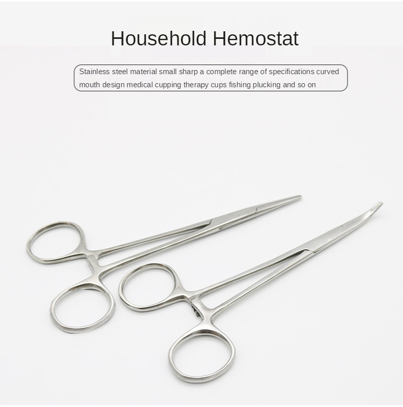 Stainless Steel Elbow And Straight Nose Locking Clamp Hemostatic ...