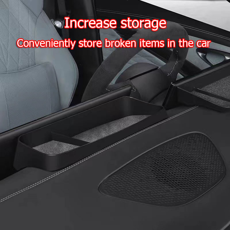 BYD Seal EV Car Screen Rear Storage Box Center Console Storage Box ABS ...