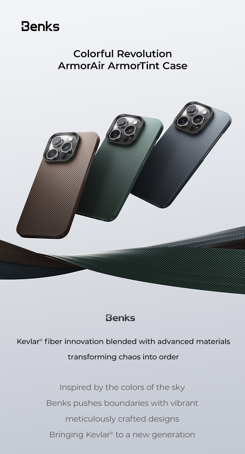 [Benks Official] Benks Magnetic ArmorTint Case Built with 1000D Kevlar ...