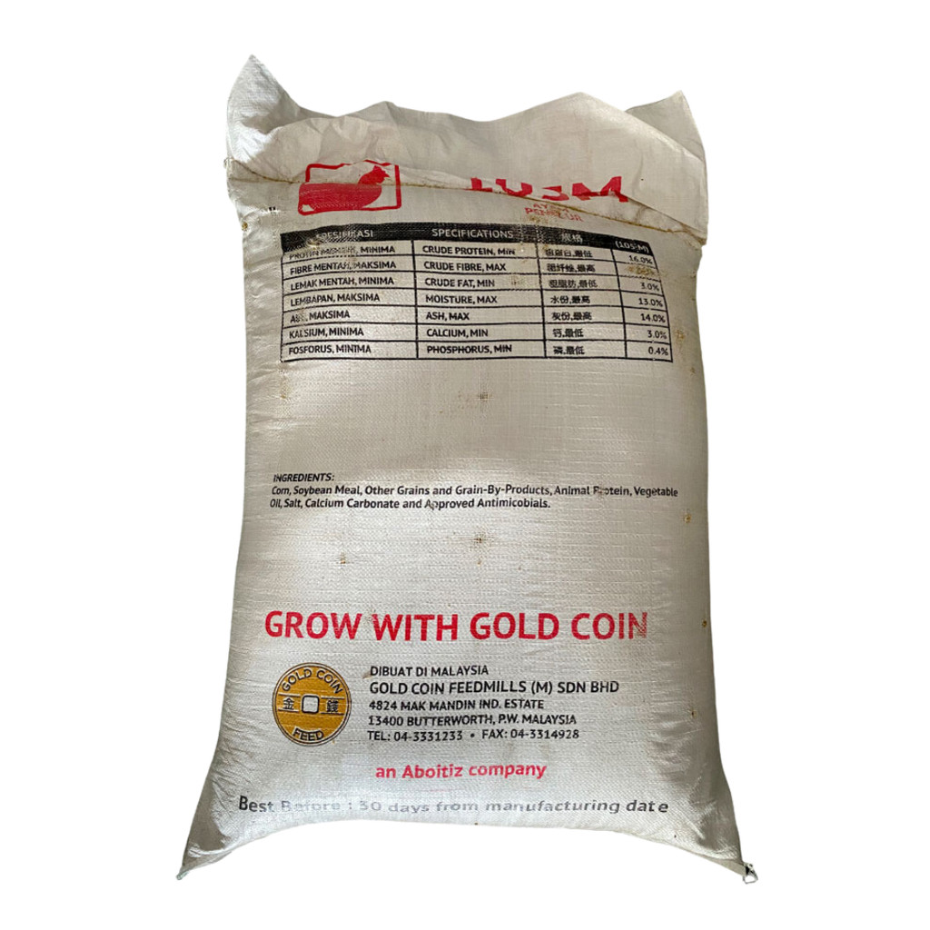 [1KG] [105M] [REPACK] DEDAK AYAM PENELUR JENAMA GOLD COIN | MAKANAN ...