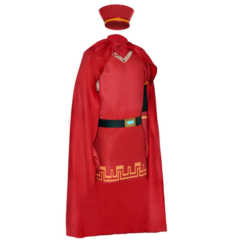 Lord Farquaad Cosplay Costume Shrek Carnival Uniform Adult King Hat ...
