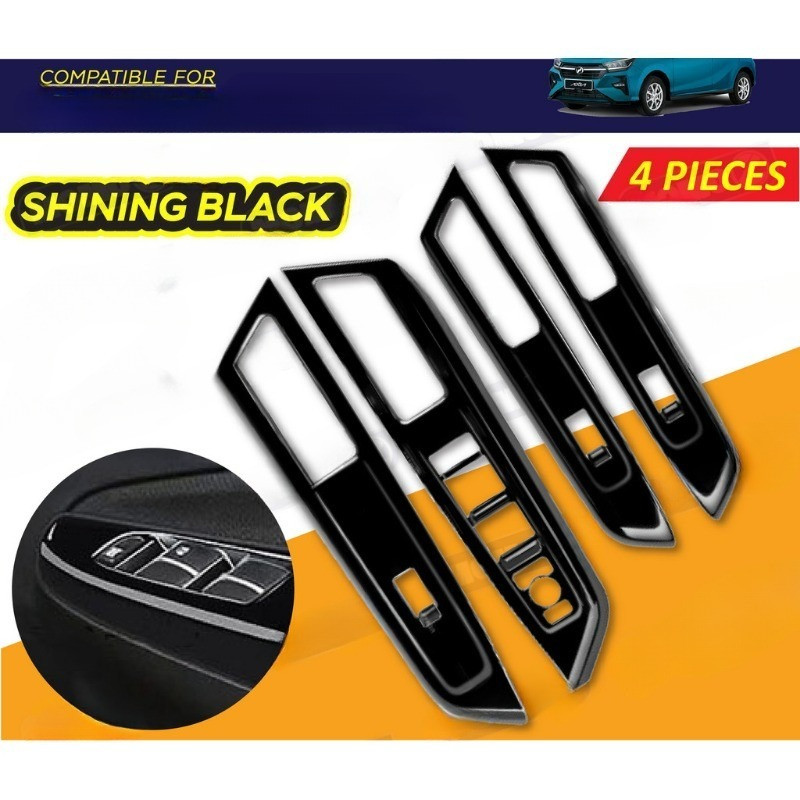 TOYOTA WIGO/AGYA 2023- 2025 Power Window Switch Panel Frame Cover ...