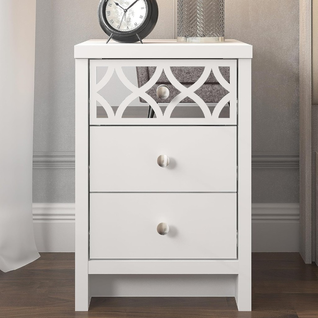 Tomato Kidz Iris Bedside Table With 3 Drawer Nightstand (1.9ft) | Shopee Malaysia