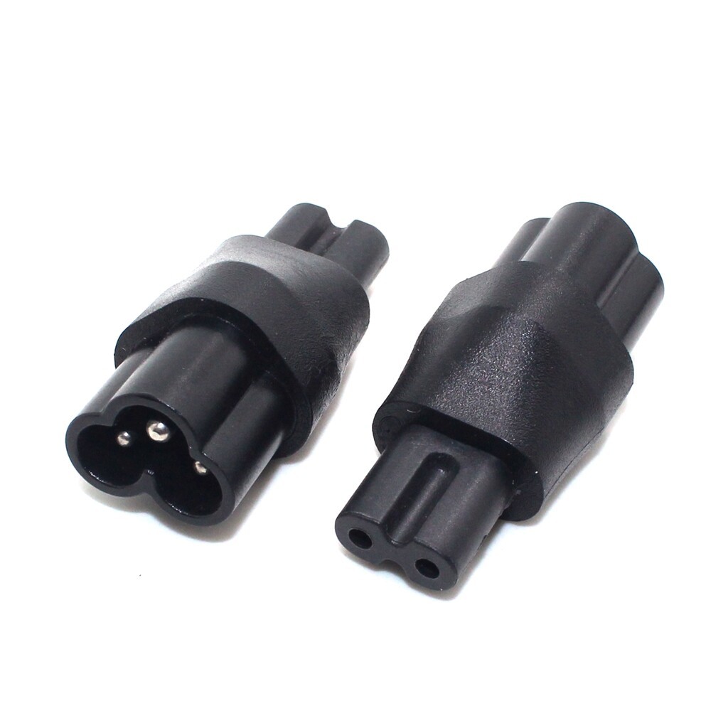 IEC 320 C6 to C7, C8 to C5 Male to Female Connector Chassis Server ...