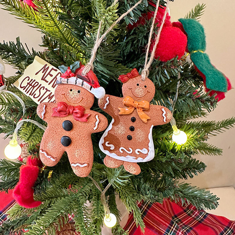 Christmas Decoration//Gingerbread Man/// Christmas Tree Creative Santa ...