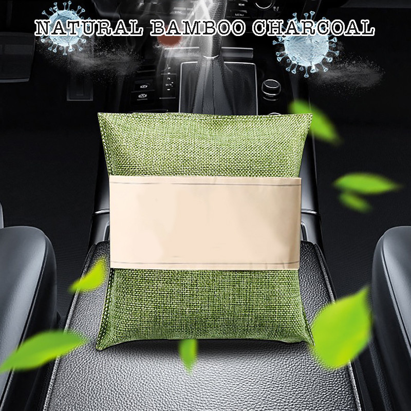 𝐎𝐃𝐎𝐑 𝐁𝐋𝐎𝐂𝐊𝐄𝐑 Activated Bamboo Charcoal Bag Pack Car Home Deodorizer ...
