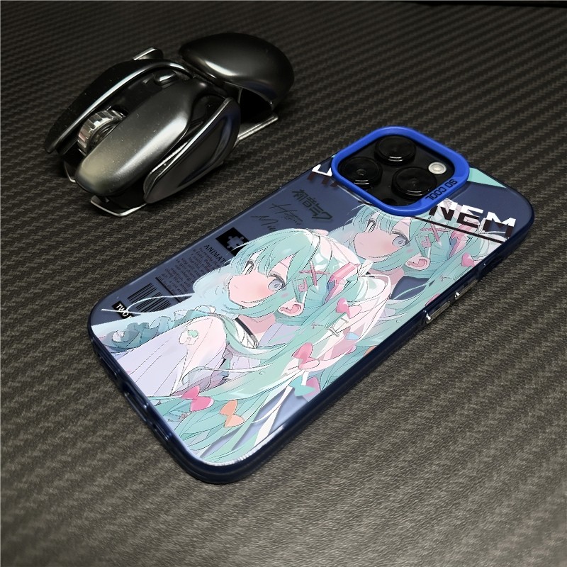 Hatsune Miku 初音ミク Phone case for iPhone 16/15/14 pro max 13 12 11 ...