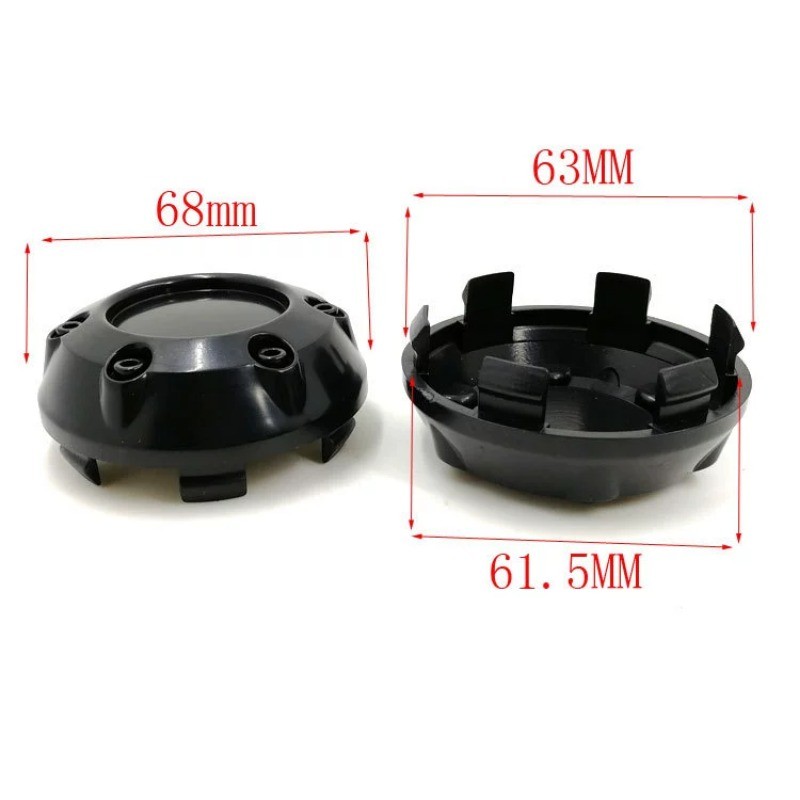 4pcs 68mm Car Wheel Center Cap Rim Hub Cover For Enkei RPF1 SSR RAYS ...