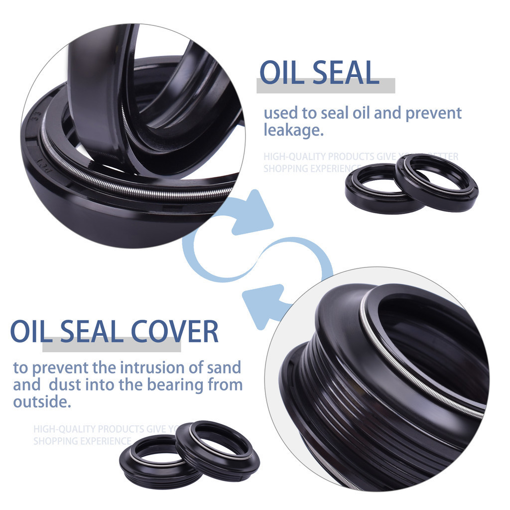 39 52 11 Motorcycle Front Fork Damper Oil Seal Dust Seal for Harley ...