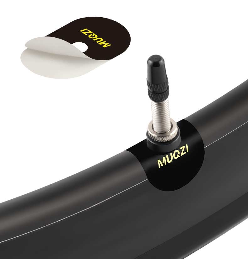 MUQZI 2/5 Pairs Bicycle Valve Stickers Presta Valve Schrader Valve Stem ...