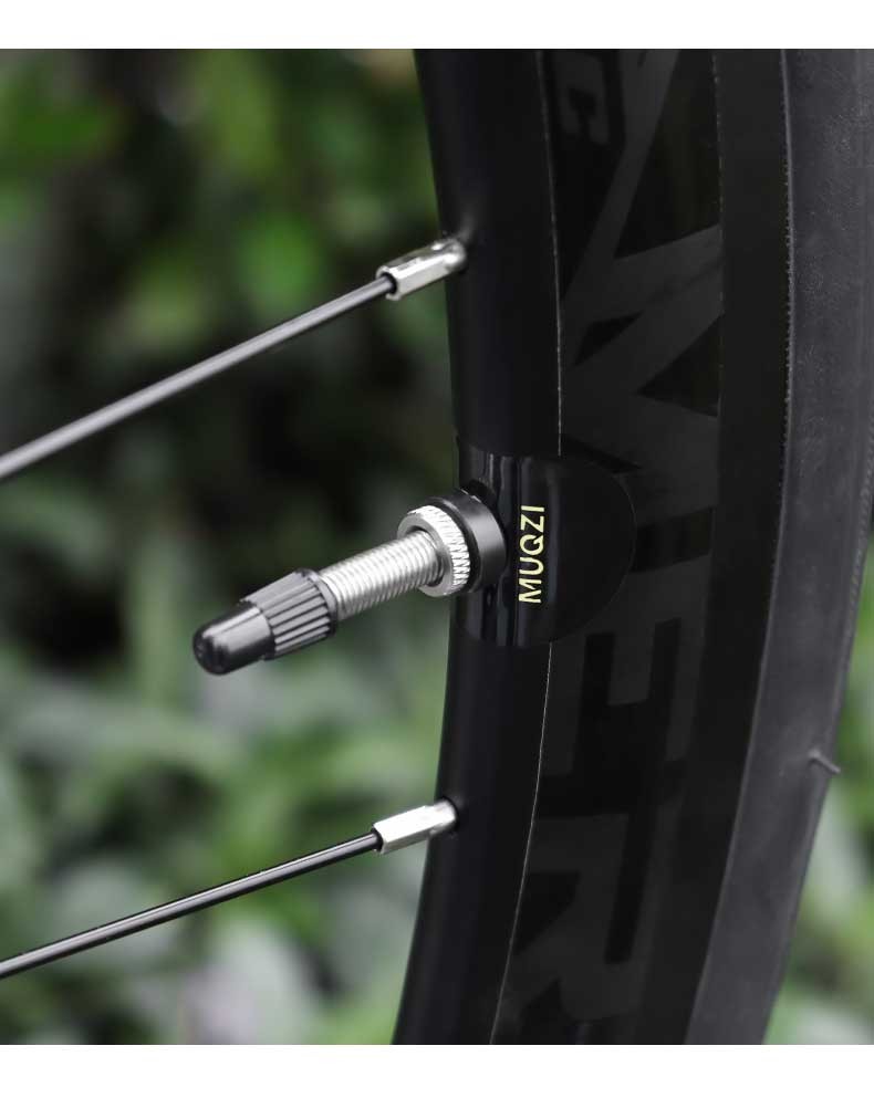 MUQZI 2/5 Pairs Bicycle Valve Stickers Presta Valve Schrader Valve Stem ...