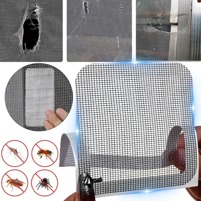 Self-adhesive Wall Repair Patch - Fiberglass Mesh Crack Patch - Window ...