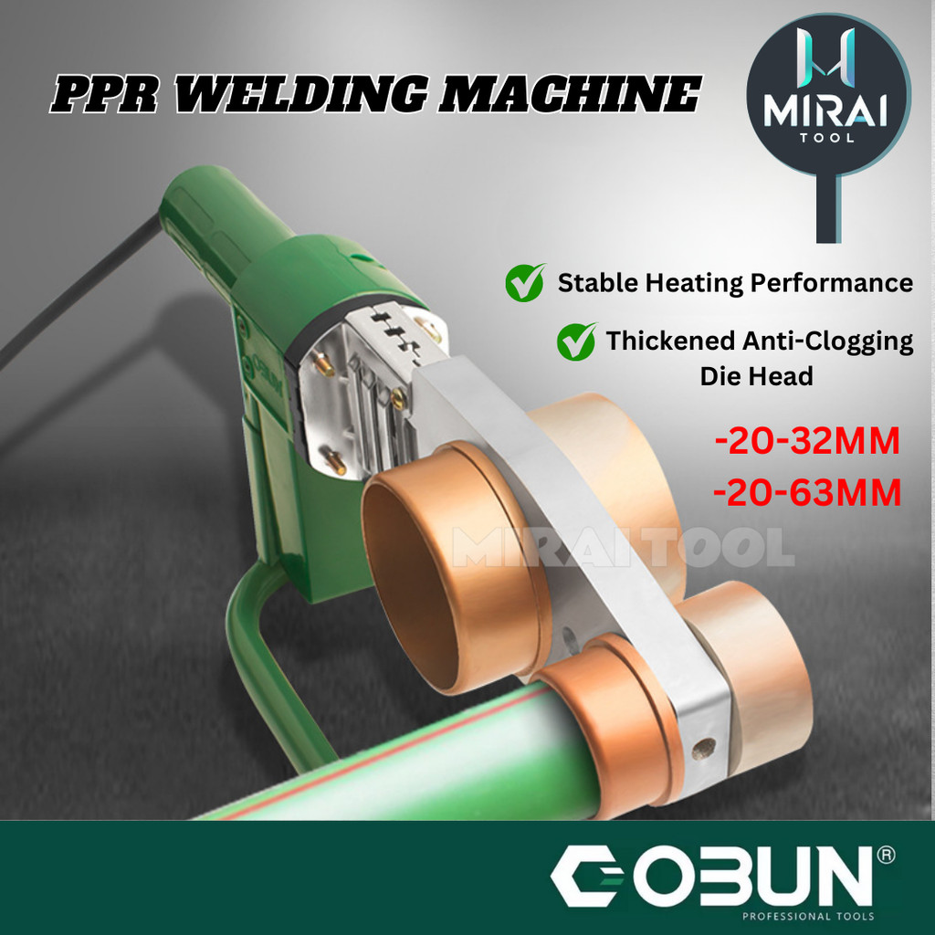 OBUN PPR PIPE HOT MELT MACHINE 20-32MM / 20-63CM | Shopee Malaysia
