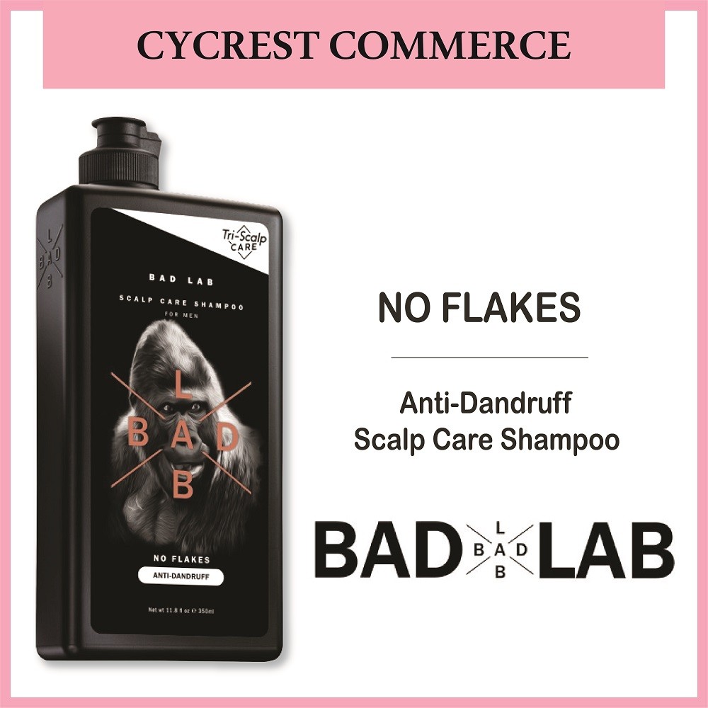 Bad Lab No Flakes Anti Dandruff Scalp Care Shampoo (350ml) - Syampu ...