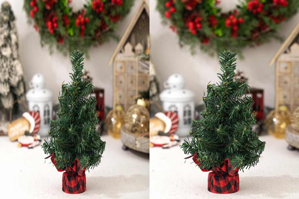 High-quality Compact Christmas Tree Small Artificial Christmas Tree ...