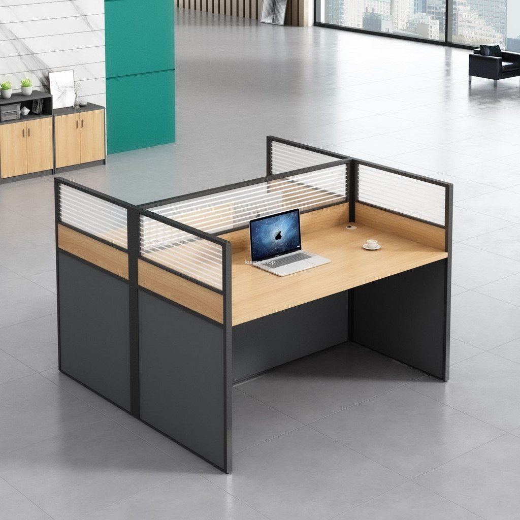 Office desk combination, workstation desk, employee desk, single person ...