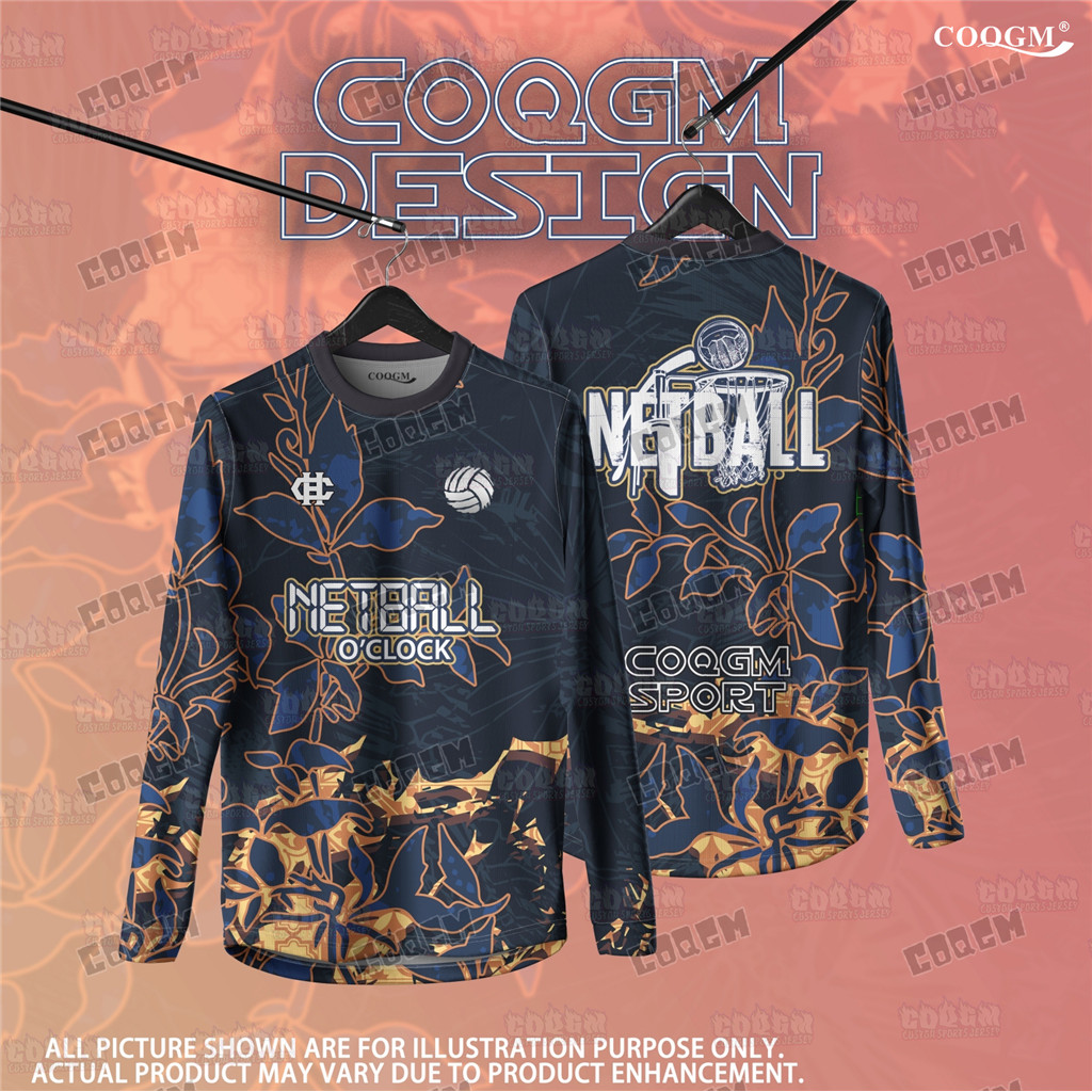 【Available】COQGM Original - Full sublimation Netball Team Jersey Custom ...