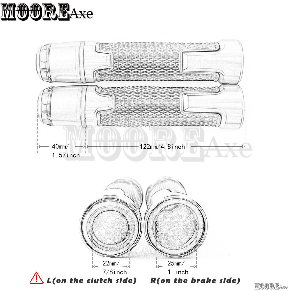 Mooreaxe For Honda ADV150 ADV 150 2019 2020 2021 2022 2023 2024 Motorcycle Handle bar Grip ...