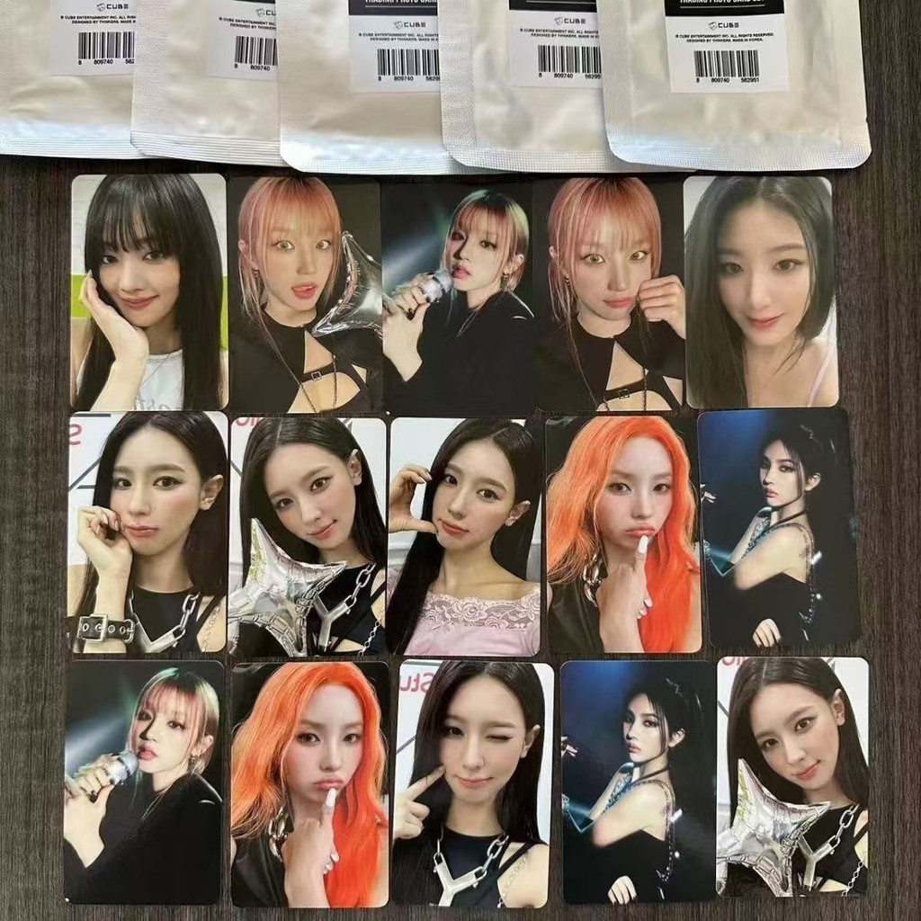 (G)I-DLE Trading Photo Card Set Gidle 2024 World Tour I-dol | Shopee ...