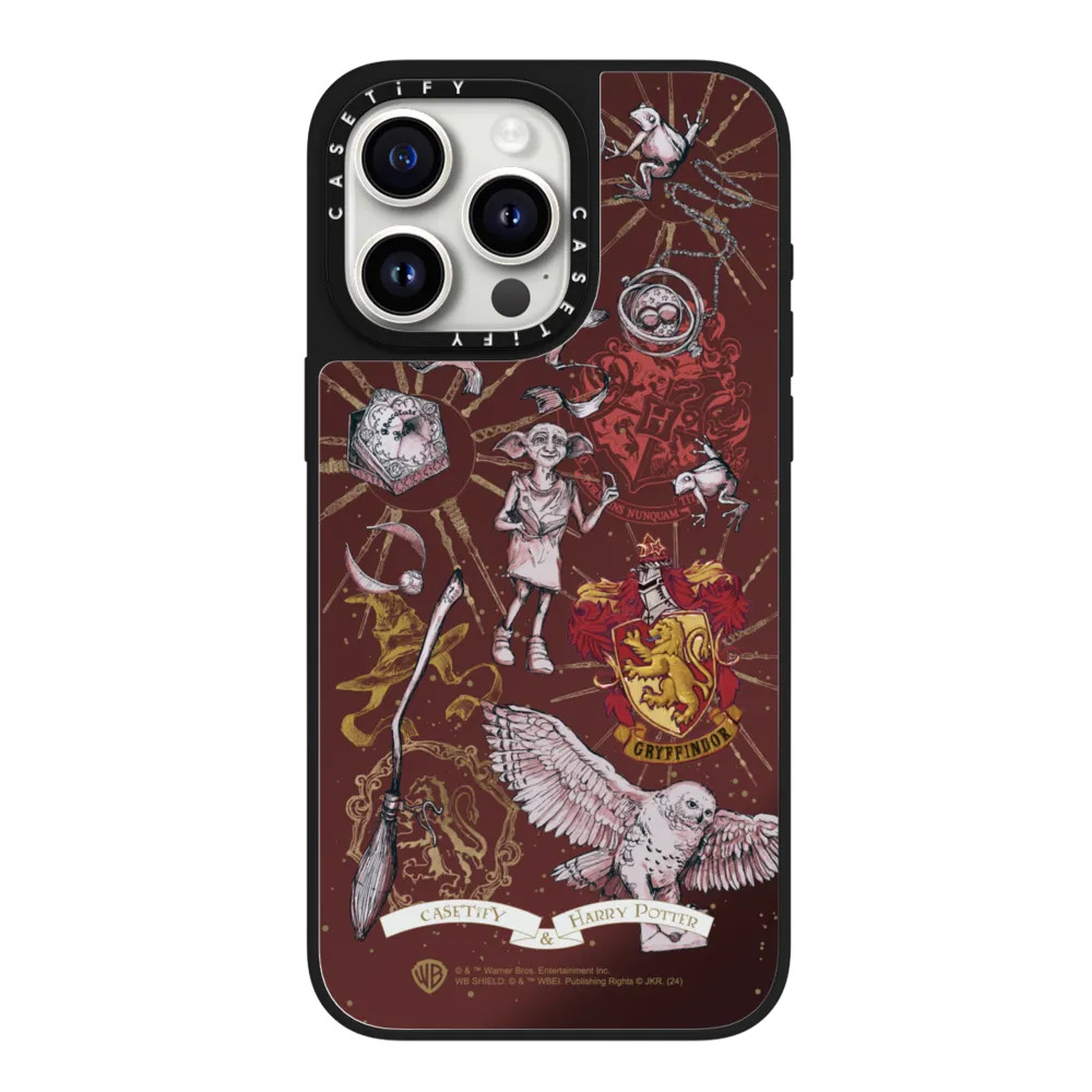 CASETi HP Hogwarts Wizard Hard Plastic Acrylic Mirror Case Cover For ...
