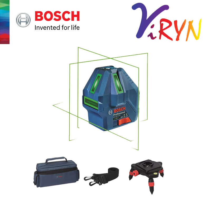 ViRYN BOSCH GLL 50-15 XG Professional Line Laser Kit Set - 06010657K1 ...
