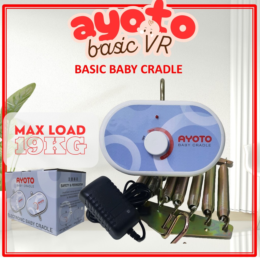 AYOTO Basic VR Electronic Baby Cradle Motor (Motor Buaian Elektronik ...