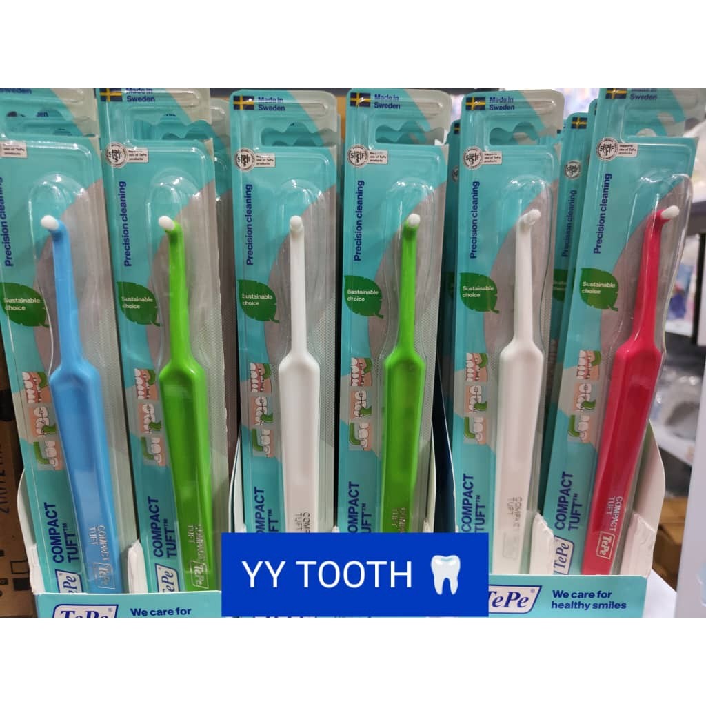 D4G TePe Compact Tuft (Made in Sweden) berus gigi TEPE berus gigi ...