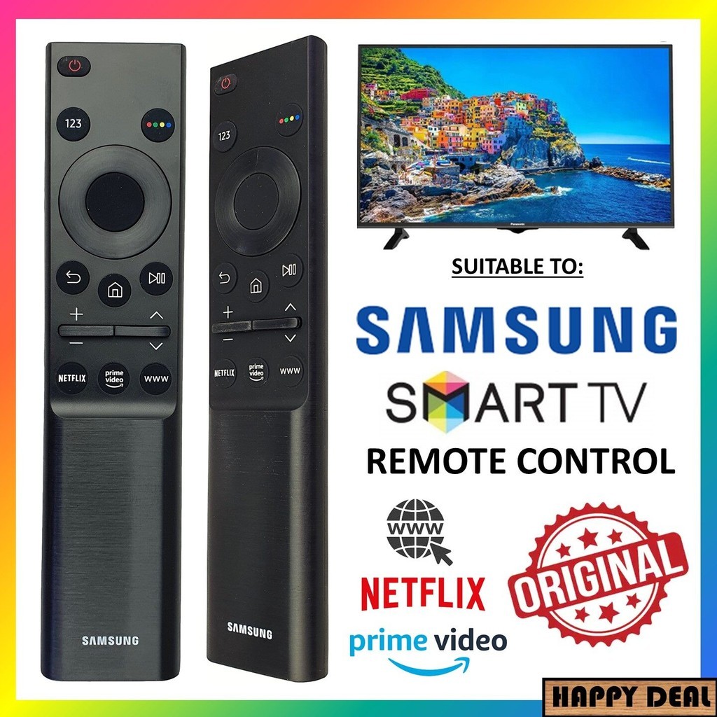 [ORIGINAL] SAMSUNG Netflix Prime Video Smart TV Remote Control (BN59-01358D) | Shopee Malaysia