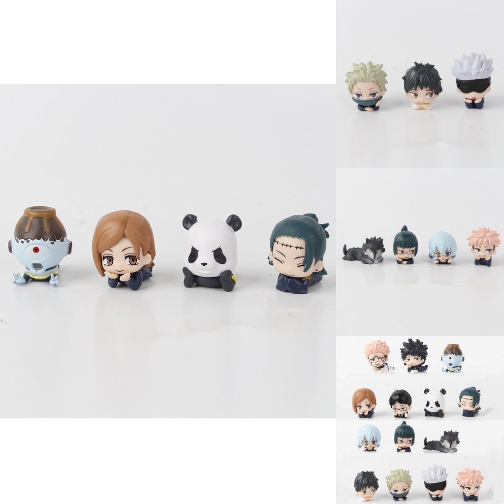 Playful Jujutsu Kaisen Pvc Blind Box Collectible Figures Featuring And ...