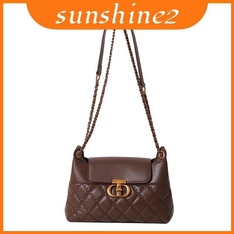 Soft Small Classy Pu Crossbody Bag With Quilted Texture Perfect Casual ...