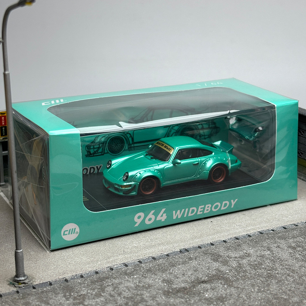 CM 1:64 964 RWB WIDEBODY diecast car models | Shopee Malaysia