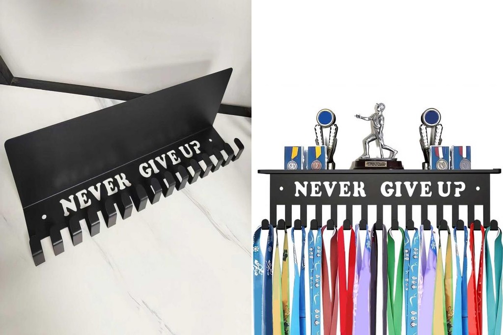 Medal Hook Display Personalized Medal Hanger Premium Metal Medal Holder ...