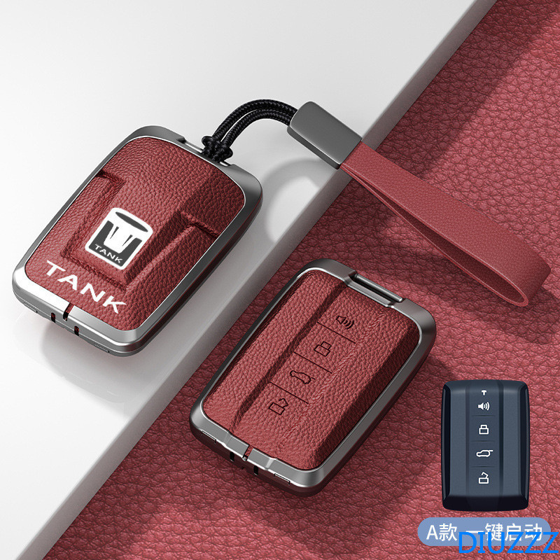 car Smart Remote Key Case Full Cover Bag For TANK 300 500 Tank300 ...