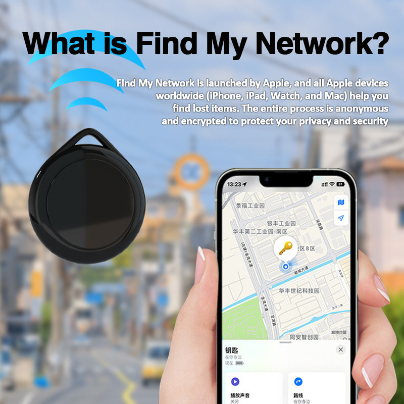 Smart Bluetooth GPS Tracker Anti Lost Reminder Device MFI Rated Locator ...