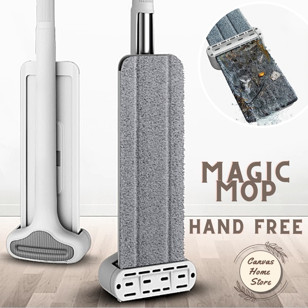Mop Lantai Viral Serbaguna Easy Mop Self Wringing Mop Flat Squeeze Mop ...
