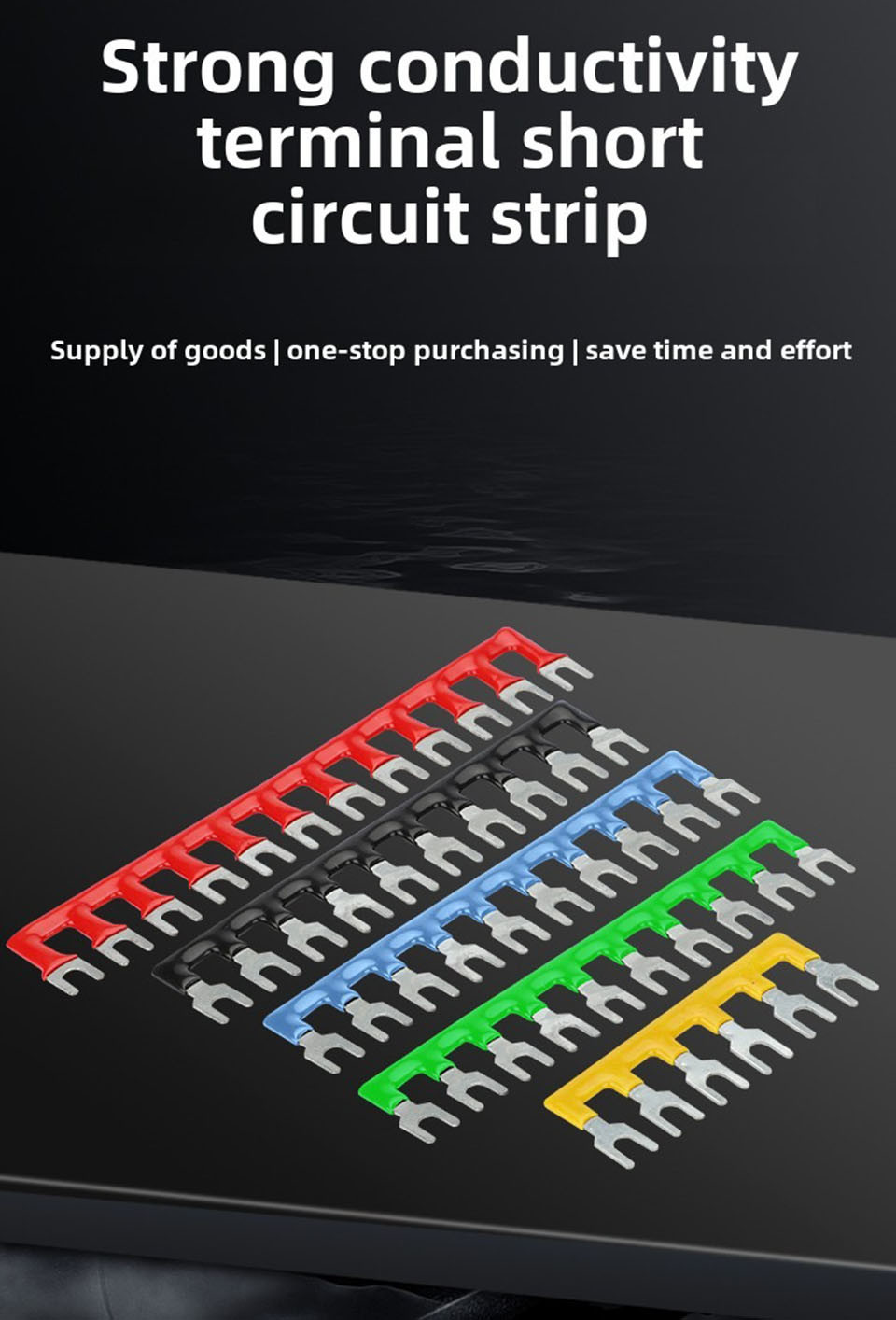 T TB Connection Terminal Busbar 15A25A45A Terminal Short Circuit ...