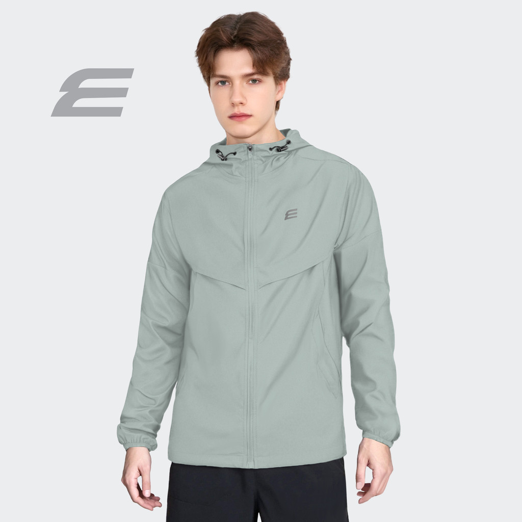 ELGINI E16288 Jaket Windbreaker Atletik Tahan Air S-XXL | Athletic ...