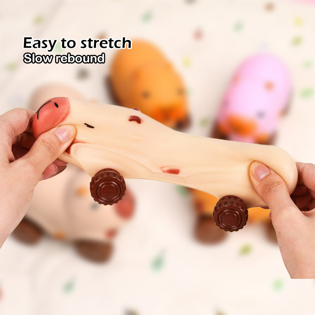 Moo Baby Mainan Lembut Picit Capybara Squishy Car Toys Murah Stress ...