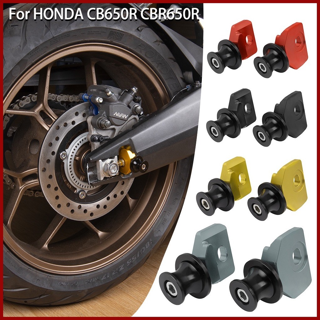 CB650R Accessories Chain Adjustment Frame Swingarm Spools Slider For ...