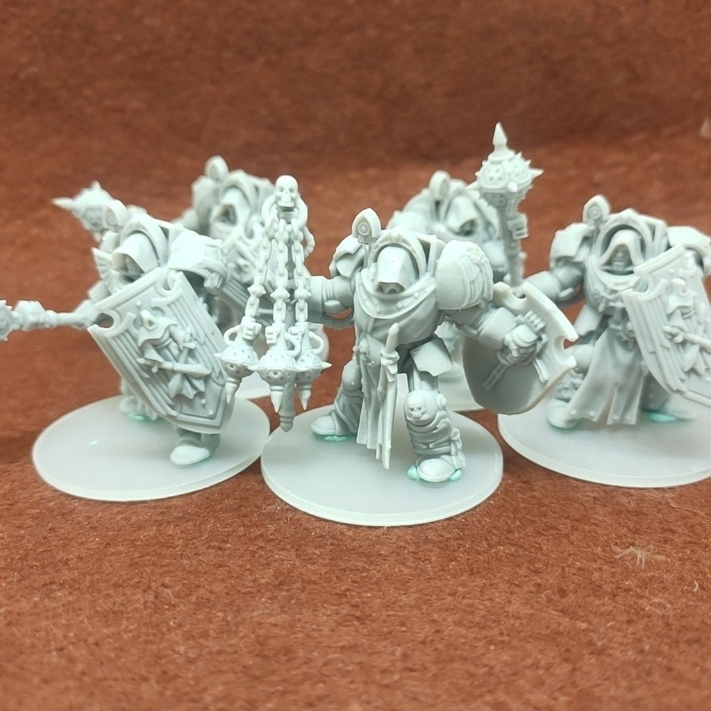 [Warhammer Model] Dead Wing Angel Knight Terminator Light Curing ...