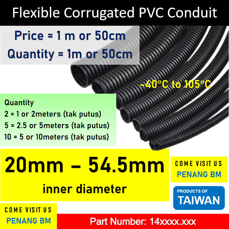 Flexible Corrugated Conduit Automotive Wire Conduit Wire Protection ...