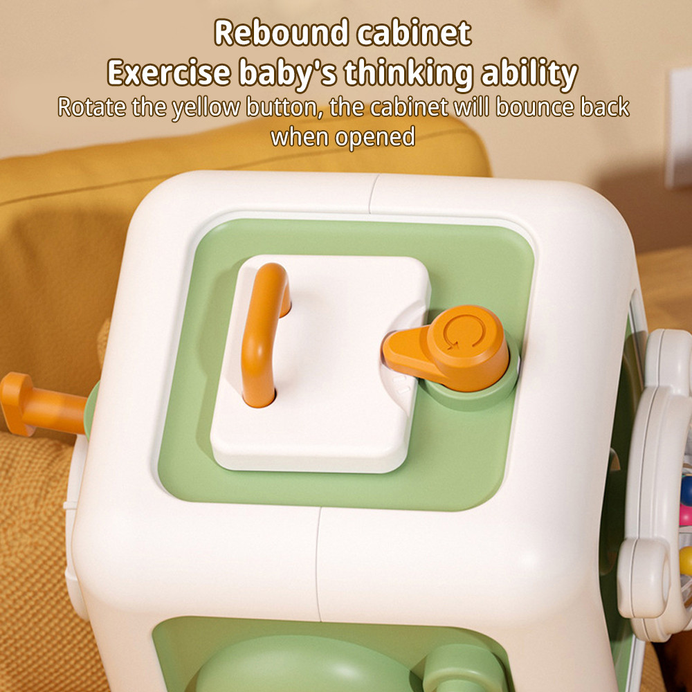 Bevavar 6in1 Multi-Play Busy Cub e Toys Montessori Hexahedron Busy Toys ...