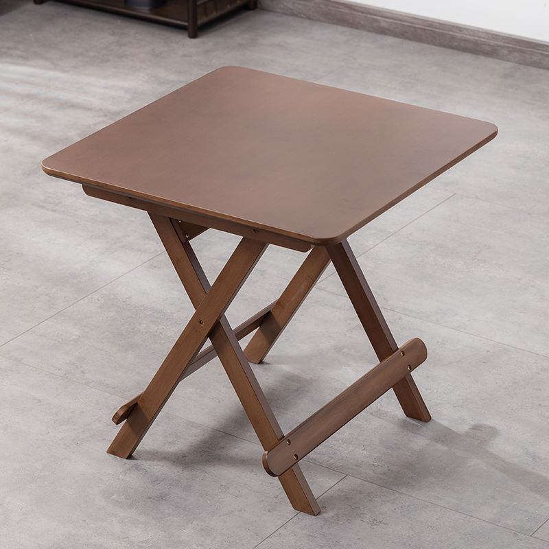 ♞Household Square Dining Table Simple Portable Dining Table Small ...